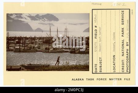 Seward boat harbor. Alaska Task Force Photographs Stock Photo - Alamy