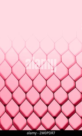 Abstract hexagon pattern background with copy space for text and advertisements. Geometric ...