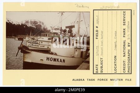 Seward boat harbor. Alaska Task Force Photographs Stock Photo - Alamy