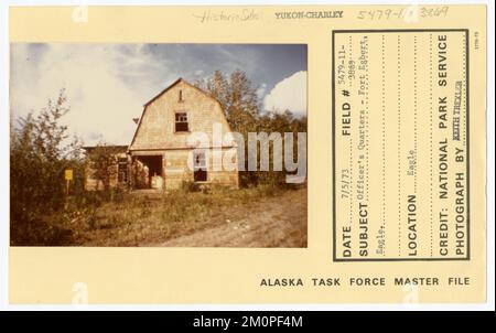 Fort Egbert - Eagle, Alaska. Alaska Task Force Photographs Stock Photo ...