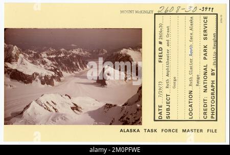 Ruth Amphitheater and Great Gorge. Alaska Task Force Photographs Stock ...