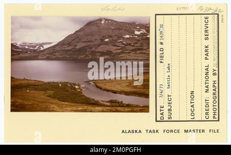 Battle Lake. Alaska Task Force Photographs Stock Photo - Alamy