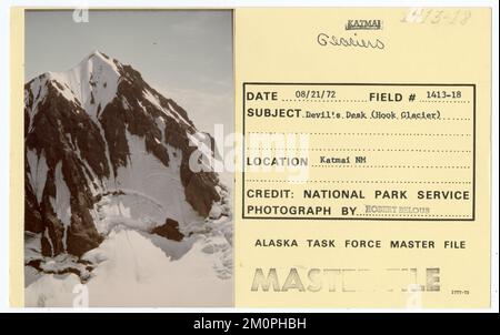 Hook Glacier. Alaska Task Force Photographs Stock Photo - Alamy