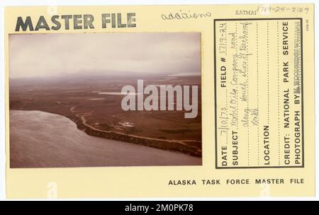 Mobil Oil company road along south side of Becharof Lake. Alaska Task ...