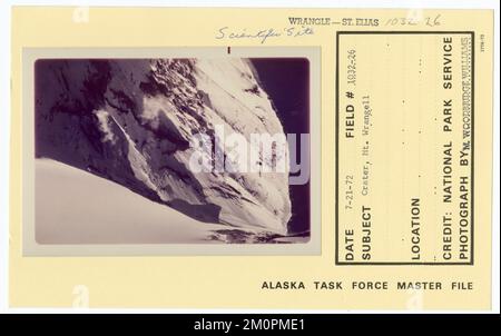 Crater, Mount Wrangell. Alaska Task Force Photographs Stock Photo - Alamy