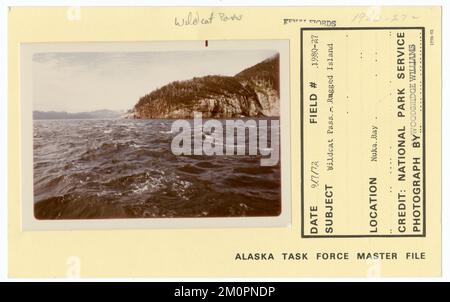 Wildcat Pass Ragged Island. Alaska Task Force Photographs Stock Photo ...