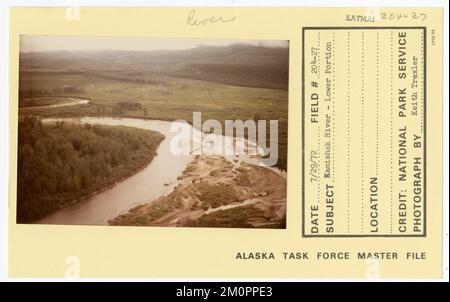 Lower Kamishak River. Alaska Task Force Photographs Stock Photo - Alamy