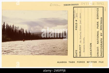 On Charley River just above Bonanza Creek. Alaska Task Force ...