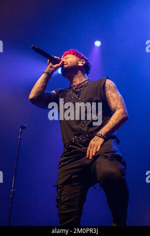 Bryan Kuznitz of Fame on Fire performs on board the Carnival Magic ...