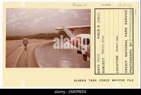 Charlie Allen. Alaska Task Force Photographs Stock Photo - Alamy