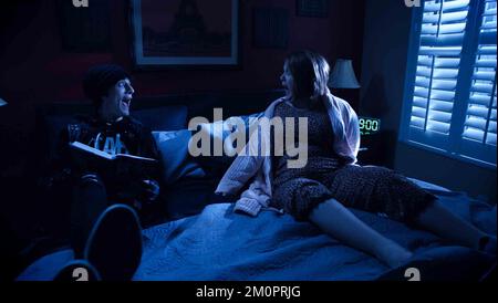 A CHRISTMAS KAREN, from left: Michele Simms, Leyla Lawrence, 2022 ...