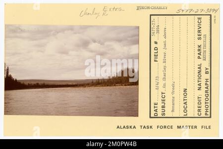 On Charley River just above Bonanza Creek. Alaska Task Force ...