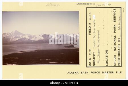 Tuxedni Bay from N Mount Iliamna in background. Alaska Task Force ...