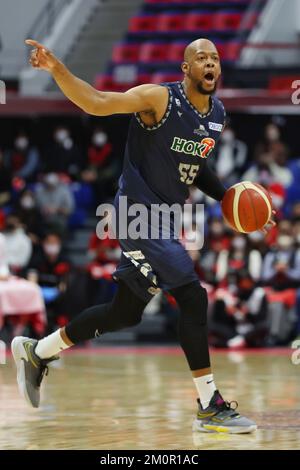 Tokyo, Japan. 7th Dec, 2022. Ryan Rossiter (Alvark) Basketball ...