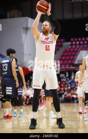 Tokyo, Japan. 7th Dec, 2022. Josh Hawkinson (Brave Warriors) Basketball ...