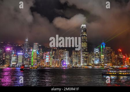 Symphony of Lights is a world famous light and music show held in Hong Kong every night. The ...