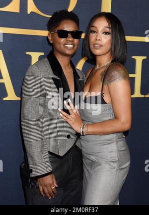 Hollywood, CA, December 7, 2022. Bre Z arriving at Peacock's "The Best ...