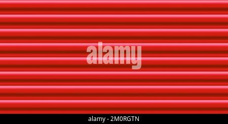 Red vertical corrugated iron sheets seamless pattern of fence or ...