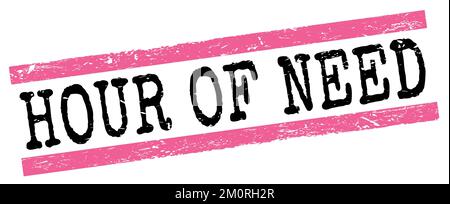 WE NEED YOU text written on pink-black trapeze stamp sign Stock Photo ...