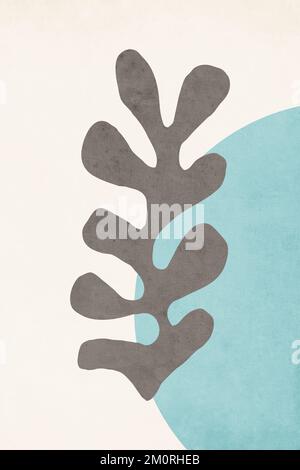 Contemporary art collage. Creative minimal design. Microphone and voice ...