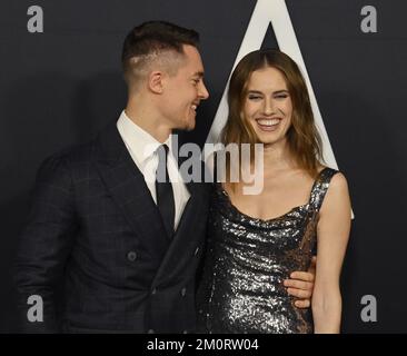 Allison Williams, Alexander Dreymon, attend the Paramount Pictures Los ...