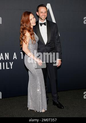 LOS ANGELES - DEC 7: Sinead Fitzgerald, Stephane Garneau Monten at the ...