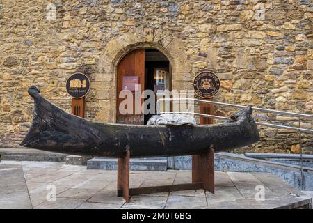 Spain, Principality of Asturias, Salas, stage on the Camino Primitivo ...