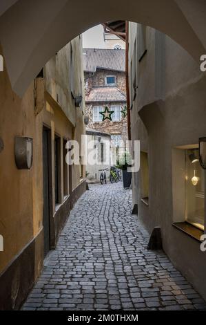 Magic of Christmas in Bressanone and at the Novacella Abbey Stock Photo ...