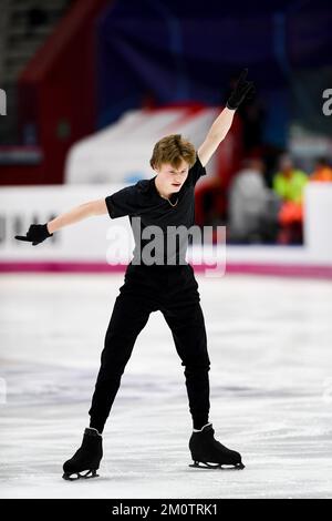 Ilia MALININ (USA), during Senior Men Free Skating, at the ISU Grand ...