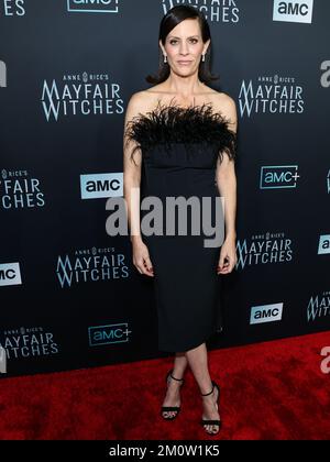 Annabeth Gish attending the season one premiere of Netflix's The ...