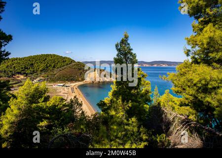 Beautiful sites of Skiathos island, Greece Stock Photo - Alamy