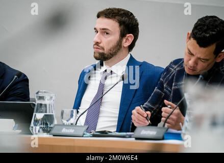 THE HAGUE - Silvio Erkens (VVD) during the swearing-in ceremony as a ...