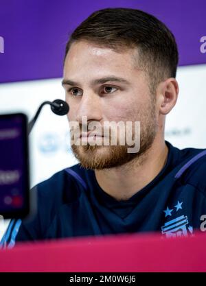 DOHA, 08-12-2022, Qatar University training pitch 6, World Cup 2022 in ...