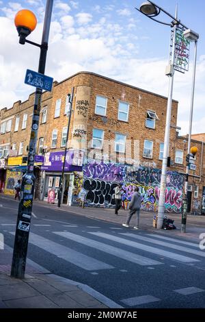 The architecture of Peckham High Street Stock Photo - Alamy