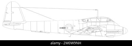 Messerschmitt Me 210A-1 Stock Photo - Alamy