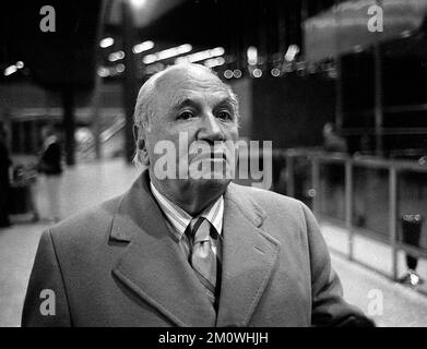Argentine economist Raúl Prebisch, arrives at Buenos Aires Ezeiza ...