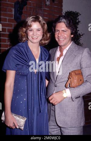 Melinda Naud and Wes Farrell Circa 1980's Credit: Ralph Dominguez ...