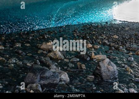 Ice cave, Larsen Inlet, Weddell Sea, Antarctica Stock Photo - Alamy