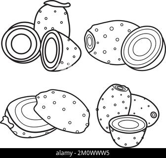 Prickly pear icon, simple style Stock Vector Image & Art - Alamy