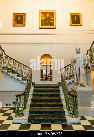 Royal Institution of Great Britain interiors, Albemarle Street, London ...