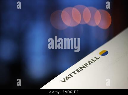 An electricity bill from Vattenfall power company Stock Photo - Alamy