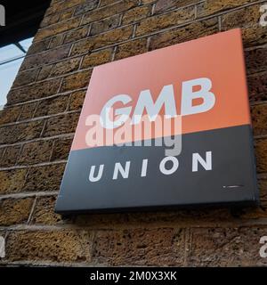 GMB Union Sign, Outside Headquarters Stock Photo - Alamy