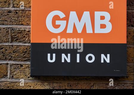 GMB Union Sign, Outside Headquarters Stock Photo - Alamy