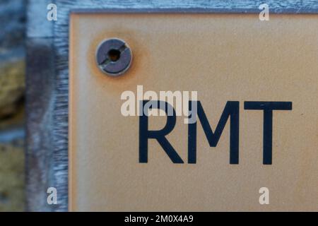 RMT Union sign, outside HQ Stock Photo - Alamy