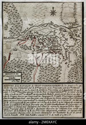 18th century Map of Imperial Germany Stock Photo - Alamy