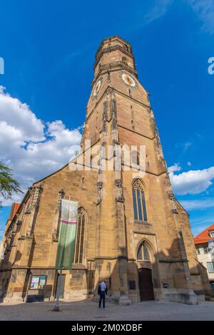Protestant collegiate church from 1534, Stuttgart, late Gothic ...
