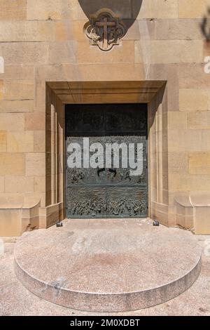 Protestant collegiate church from 1534, Stuttgart, late Gothic ...