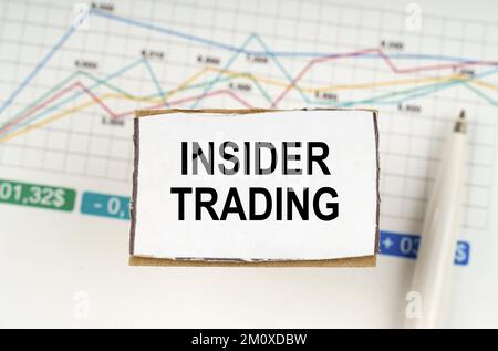 Forex trading business concept with graphics Stock Photo - Alamy
