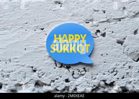 Inspiration showing sign Happy Sukkot. Word Written on Ireland ...