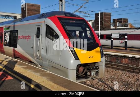 Stadler FLIRT Bi-mode multiple unit operated by 'Greater Anglia' at ...